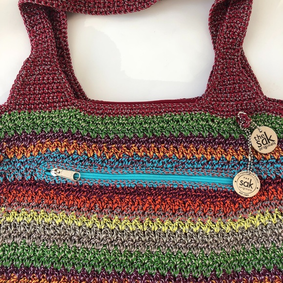 The Sak | Bags | The Sak Multi Color Crochet Bag | Poshmark
